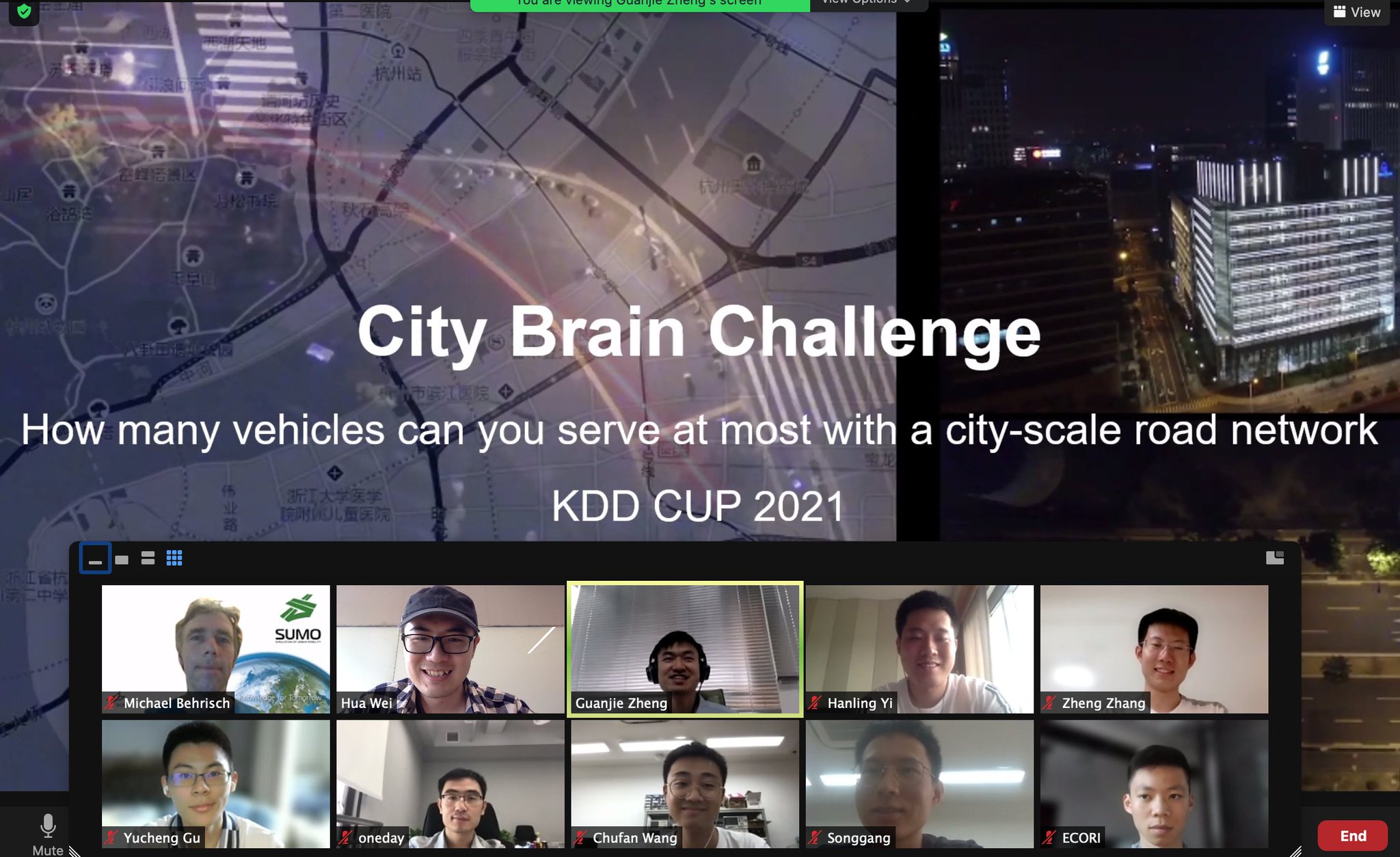 Hua Wei on Twitter: "KDD Cup 2021 - City Brain Challenge @kdd_news is completed! This year we ...