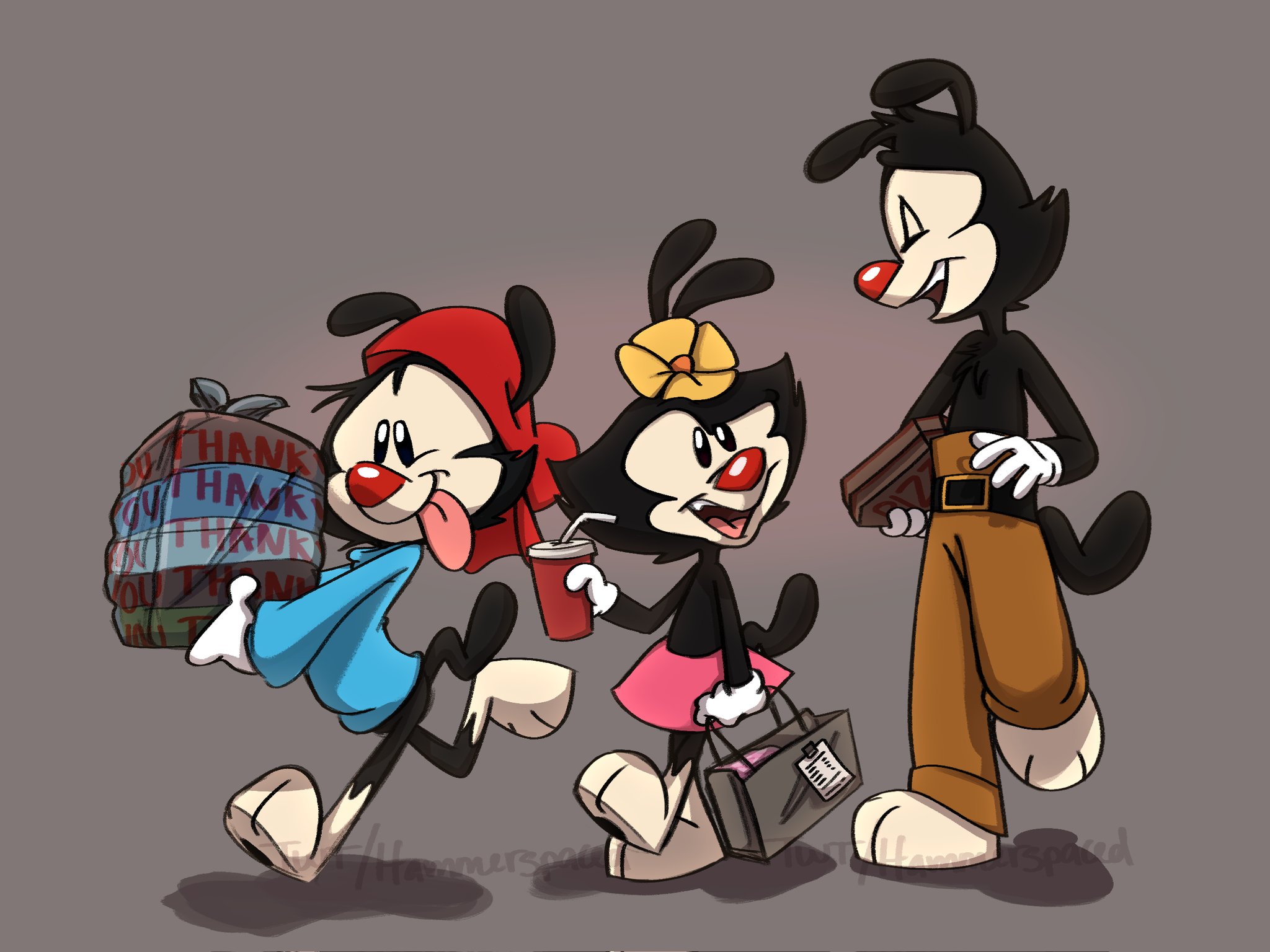 Animaniacs Yakko Wakko And Dot