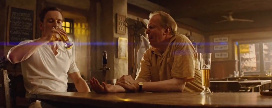 Michael Fassbender X Men Bar Scene
