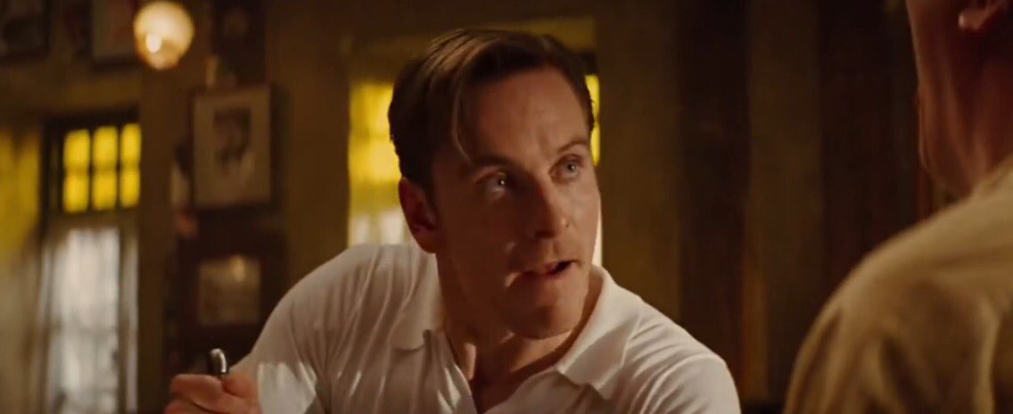Michael Fassbender X Men Bar Scene