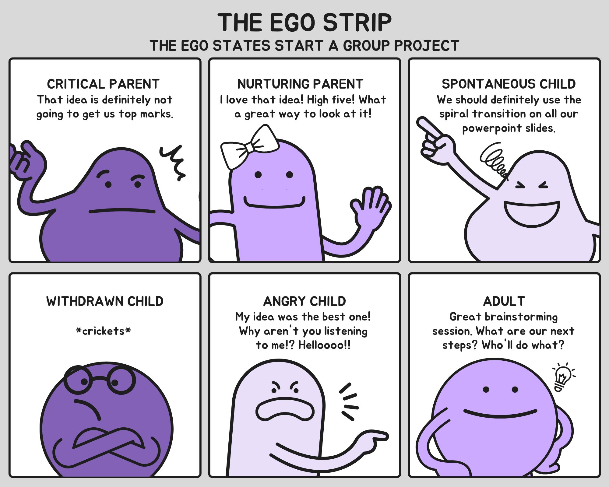 Withdrawn Child Cartoon