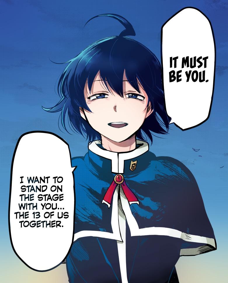 「iruma looks so beautiful in this panel 」ᡣ𐭩の漫画