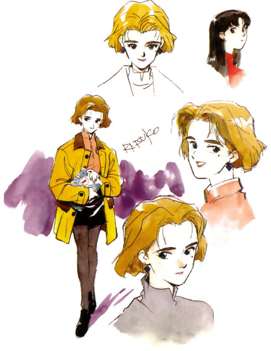 Neon Genesis Evangelion Ritsuko