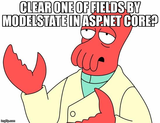 Meme Overflow On Twitter Clear One Of Fields By Modelstate In Mxxeiqtyxv Core