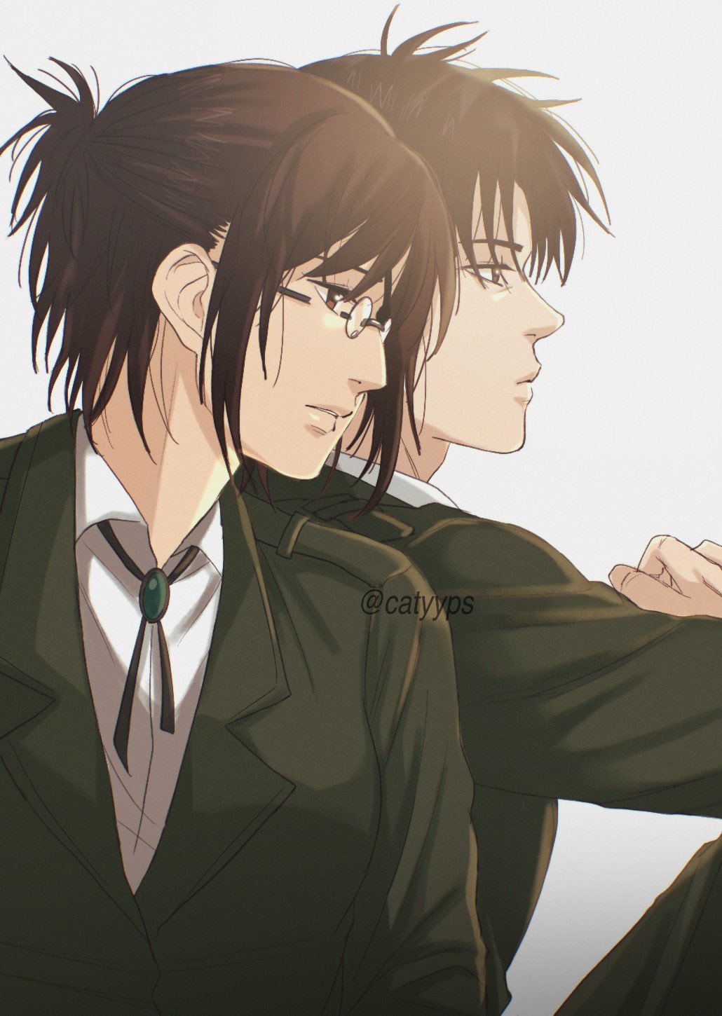 Catyyps ||Commission OPEN|| on Twitter: "You have to promise me you'll never leave me #Levihan # ...