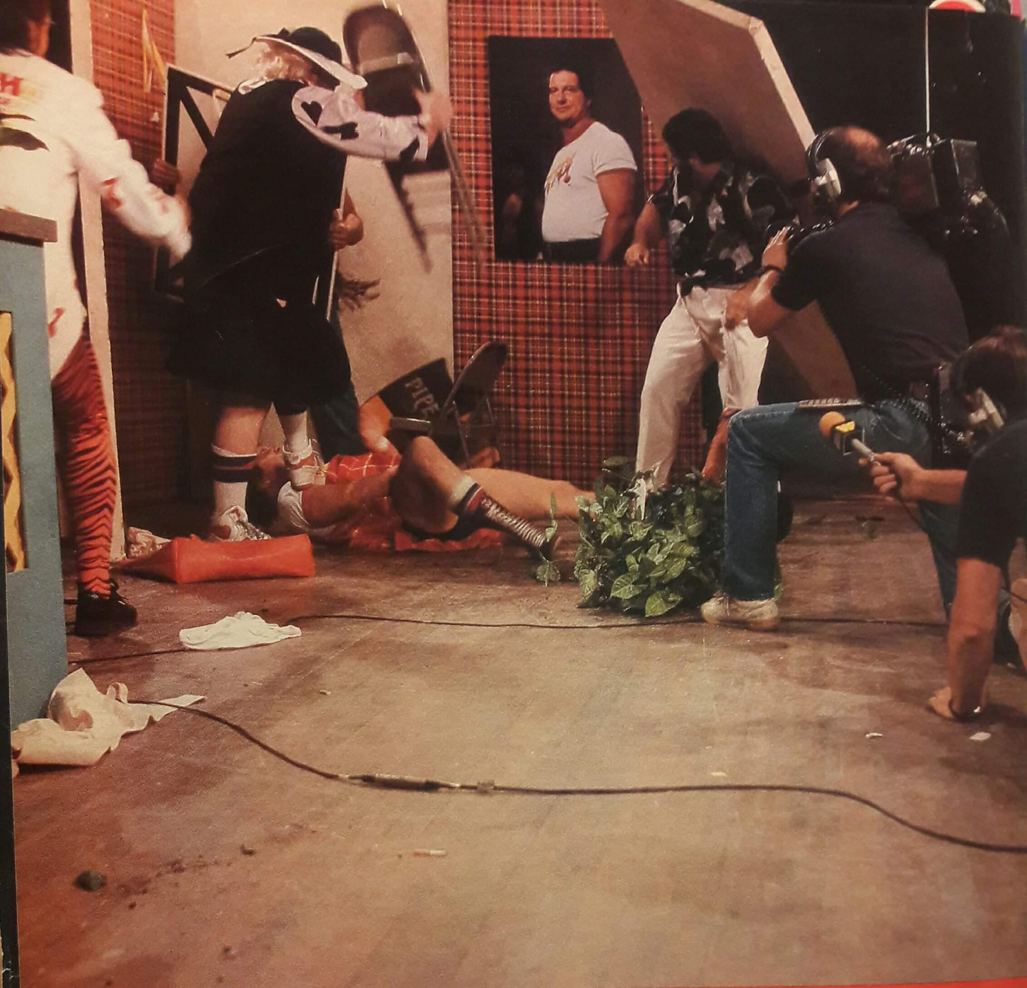 Adrian Adonis And Roddy Piper