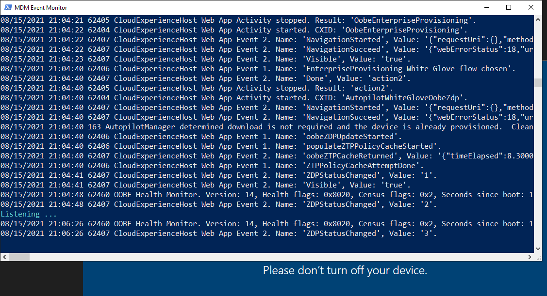 David Segura | MVP on Twitter: "Is there a need for an #Autopilot or #MDM Event Monitor that ...
