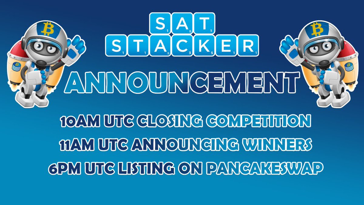 SatStacker (@SatStacker19) | Twitter