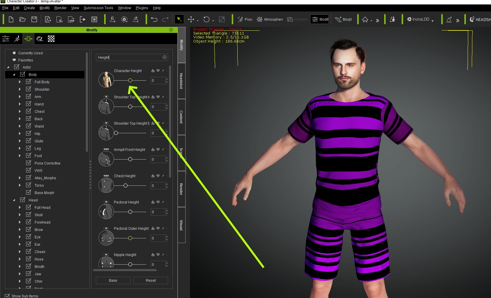 Data Juggler on Twitter: "Someone asked me the question of where Character Height is in ...