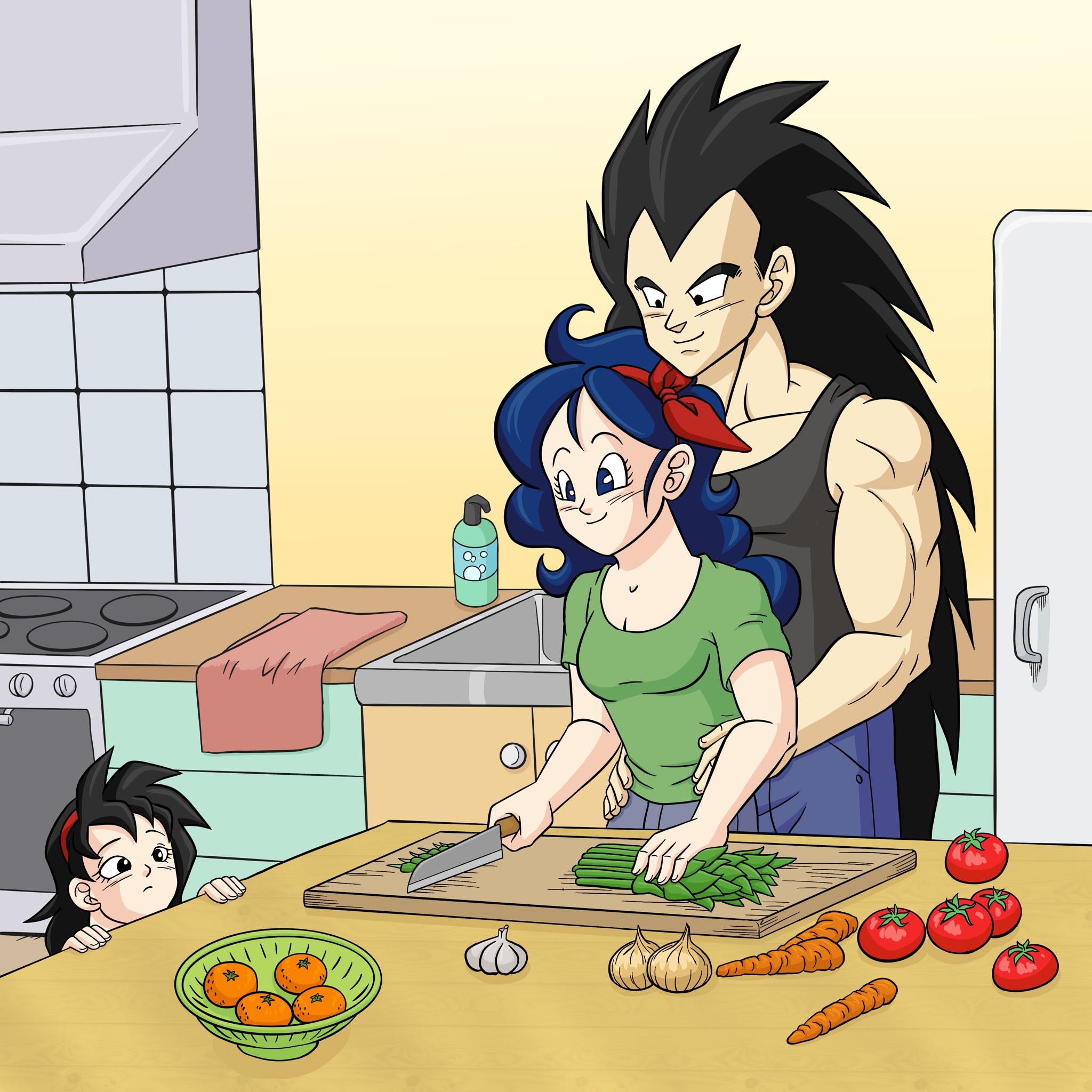 Bulma And Chi Chi Feet