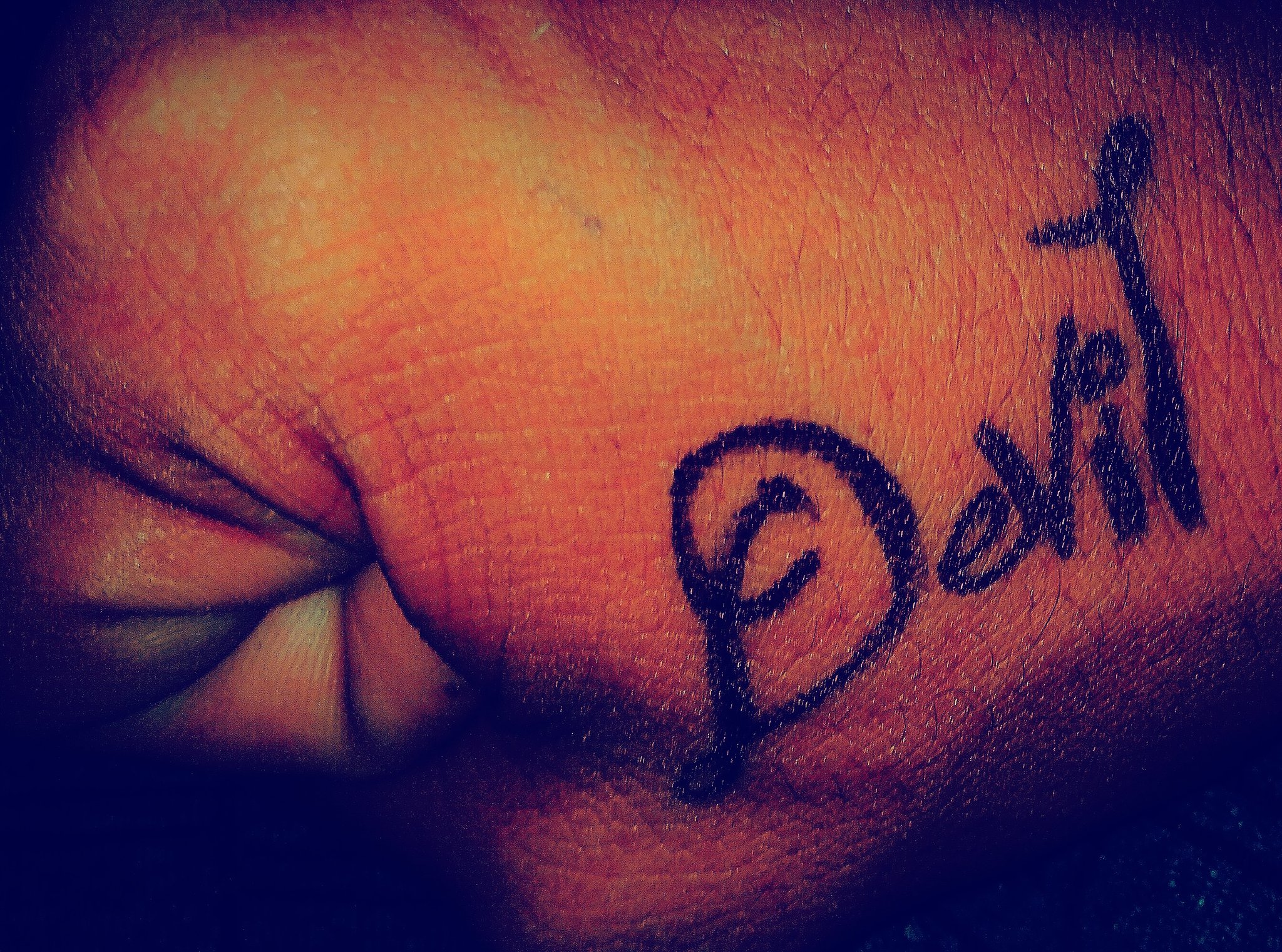 Lucifer Name Tattoo