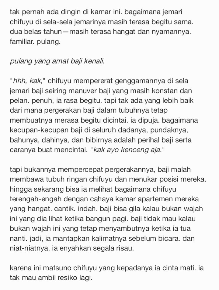 A On Twitter Bajifuyu Lamaran Guys Warning Nsfw Implicit Sex Scene