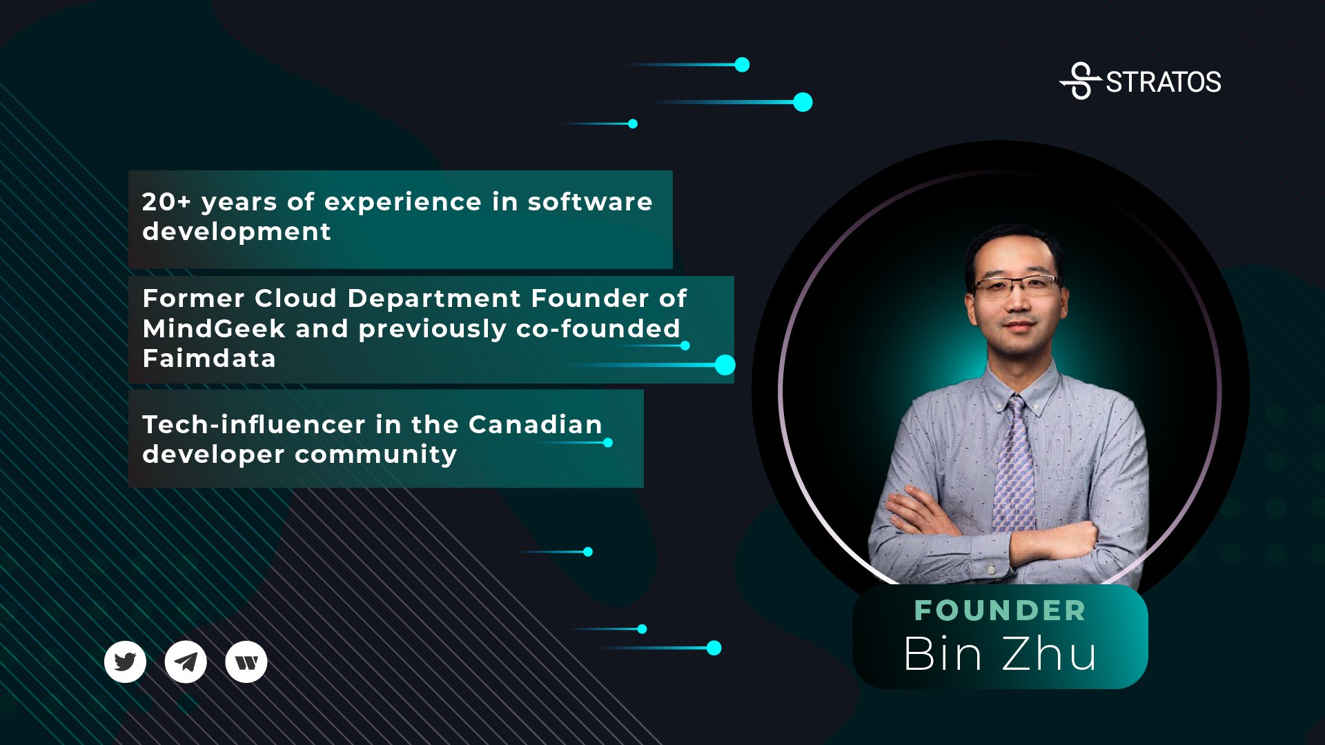 Stratos Network on Twitter: "🚀A tech-driven team goes a long way! 🚀Meet the mastermind behind # ...