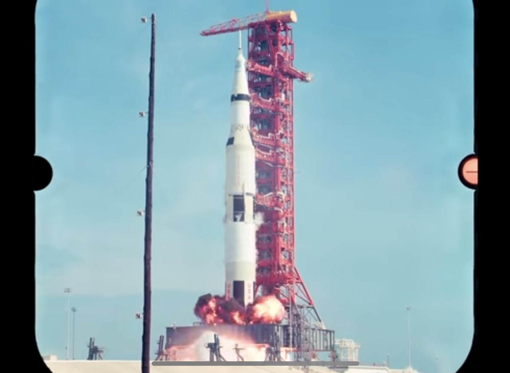 Apollo 13 Launch Scene