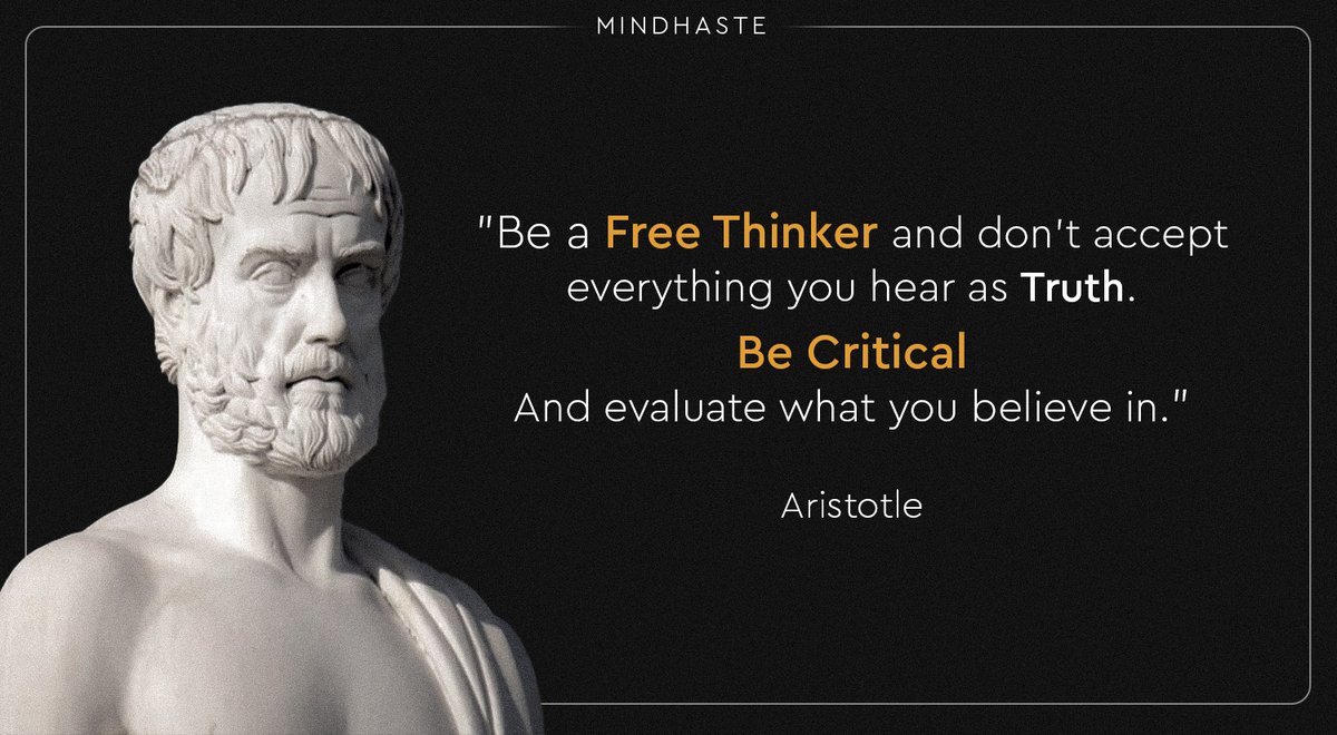 20 Powerful Philosophy Quotes of "Aristotle" | Thread - Thread from ...