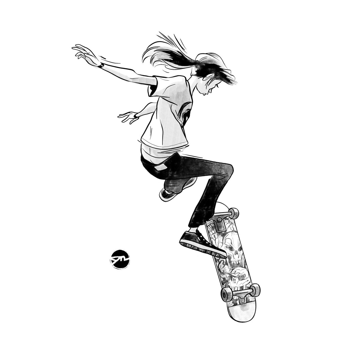 「New Serpent pages! Links to the whole story in my bio! 」Yael Nathanの漫画