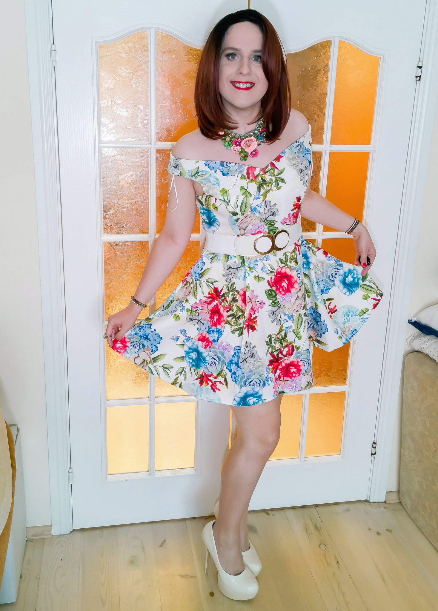 Charliesweetie On Twitter Floral Skater Dresses Are Such A Fun Joy To