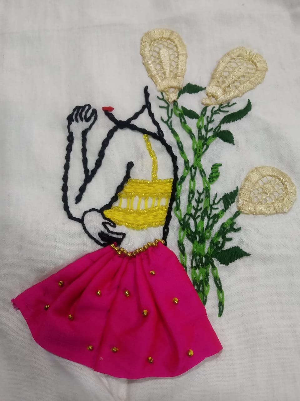 Magic Chain Stitch Embroidery