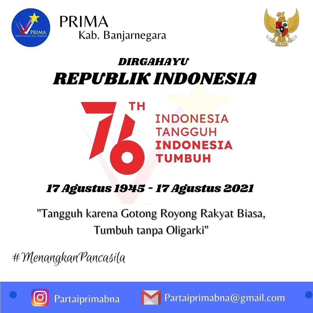 Partai Rakyat Adil Makmur Kab. Banjarnegara (@primabna) | Twitter Partai Rakyat Adil Makmur Kab. Banjarnegara (@primabna) | Twitter