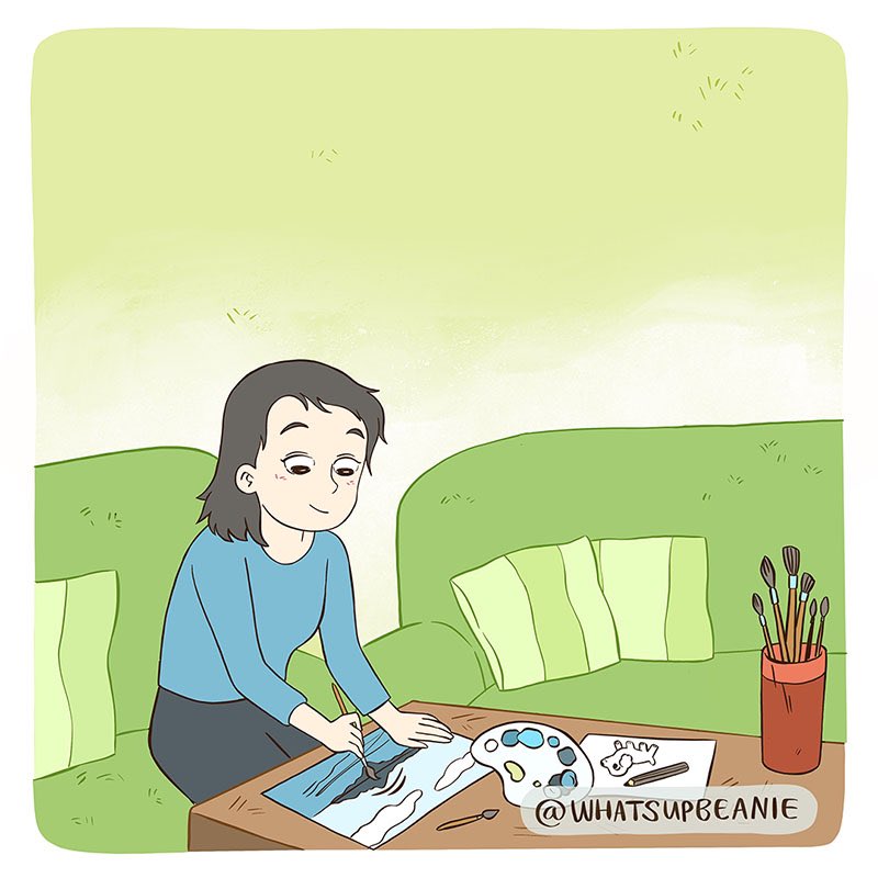 3/3) ️ 」Beanie 🐶の漫画