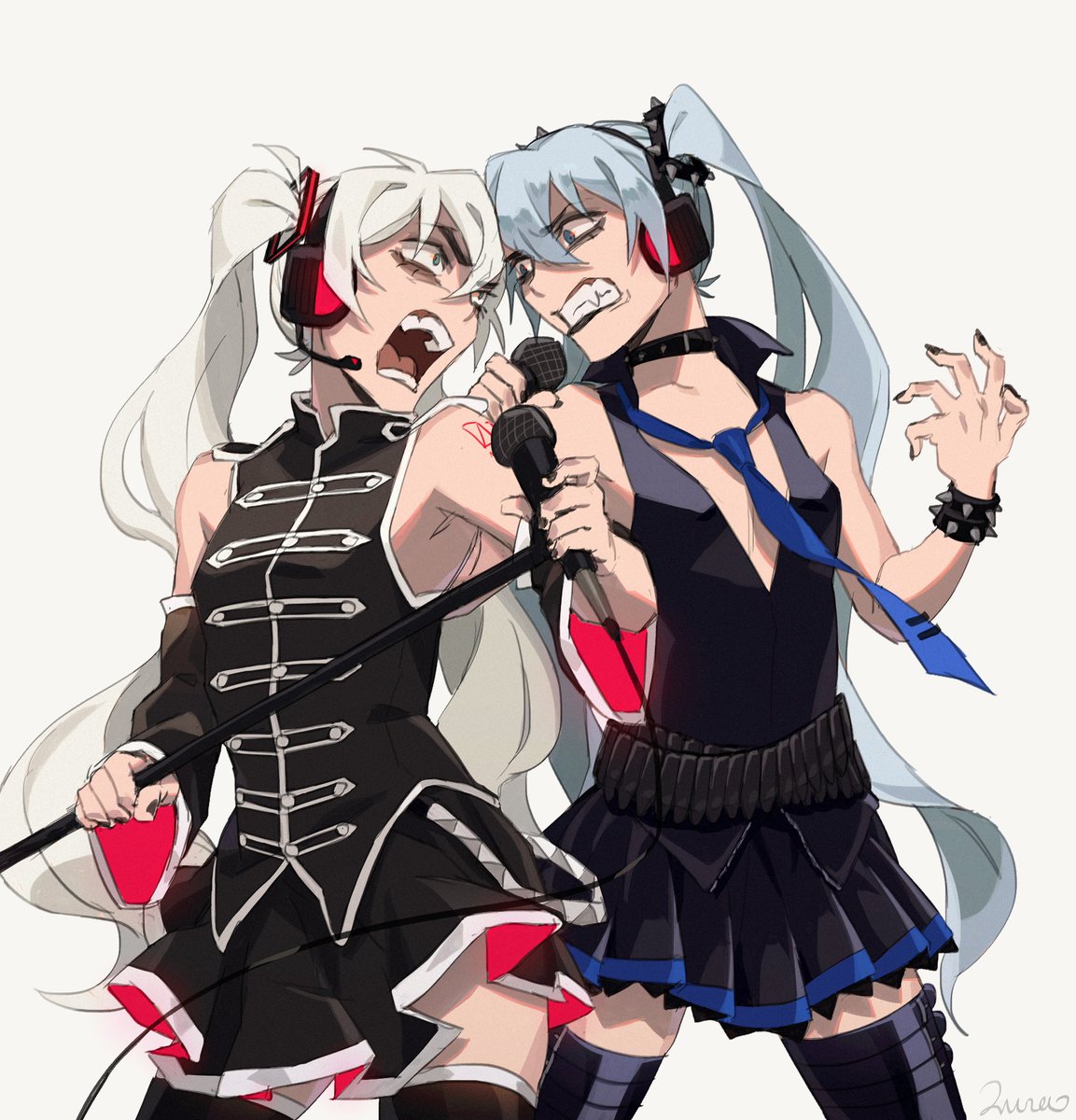 「back to self indulging #VOCALOID 」|poop music 10 hours 🦇🩸の漫画