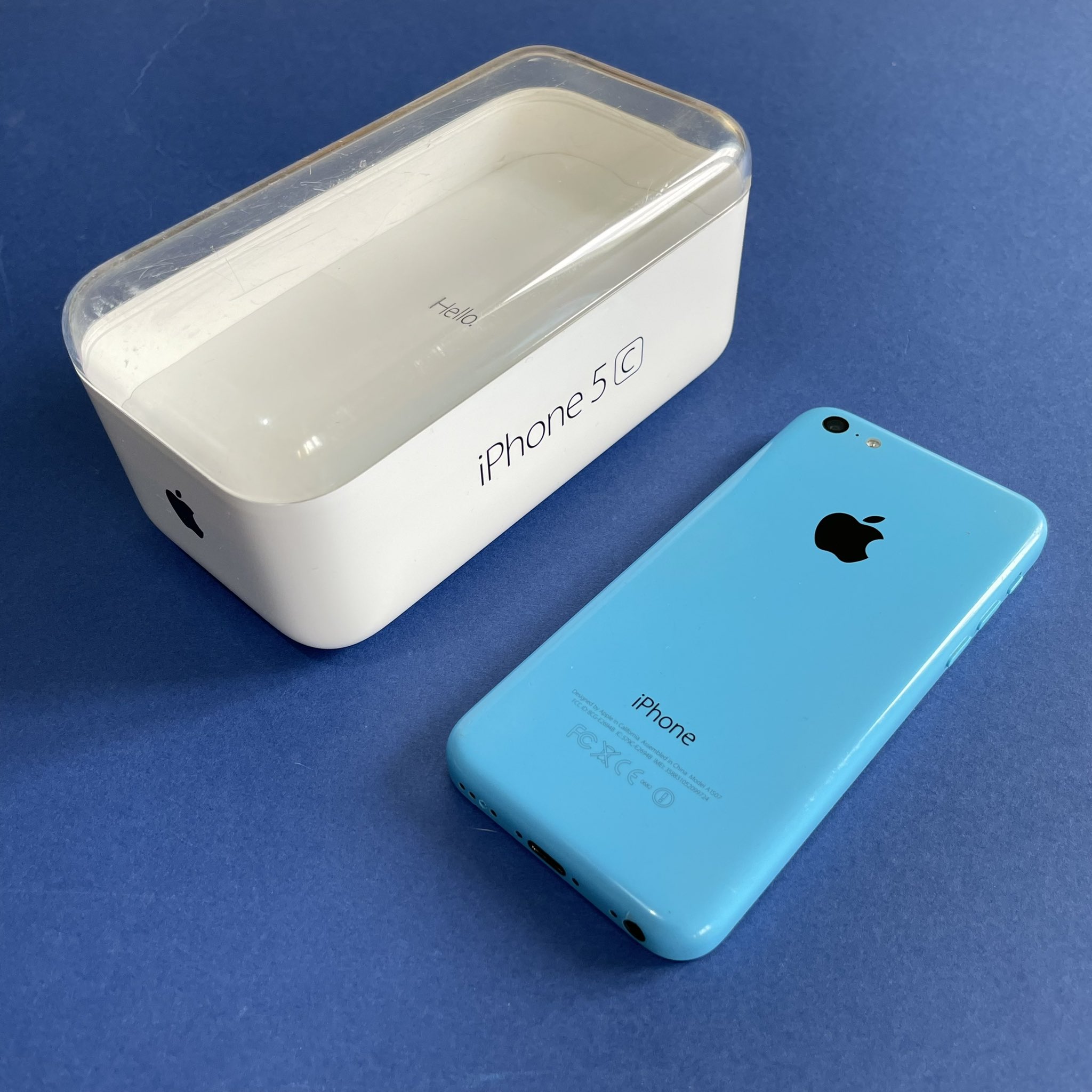 Iphone 5c Blue Unboxing And Setup