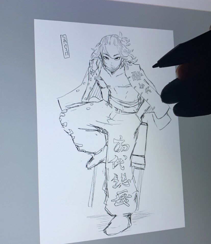 「Ca date j'ai pas tweet un dessin 😭😭 Ca」|Al Sahimの漫画