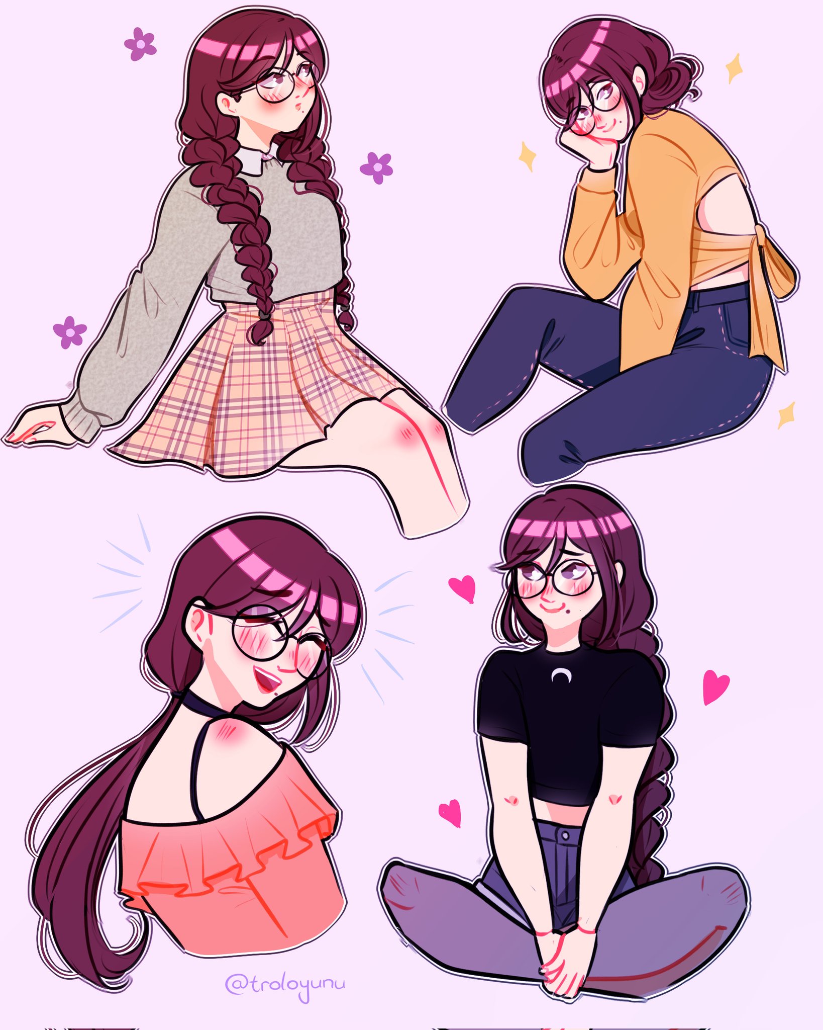 troloyunu | C0MMS open @ pinned on Twitter: "Two of my fave girls in different outfits # ...