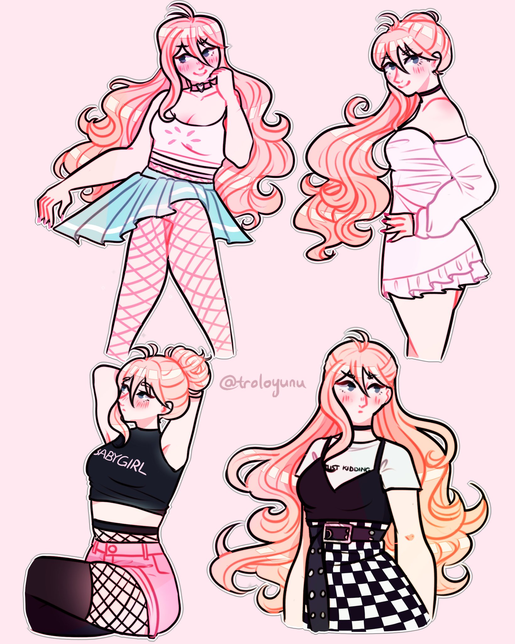 troloyunu | C0MMS open @ pinned on Twitter: "Two of my fave girls in different outfits # ...