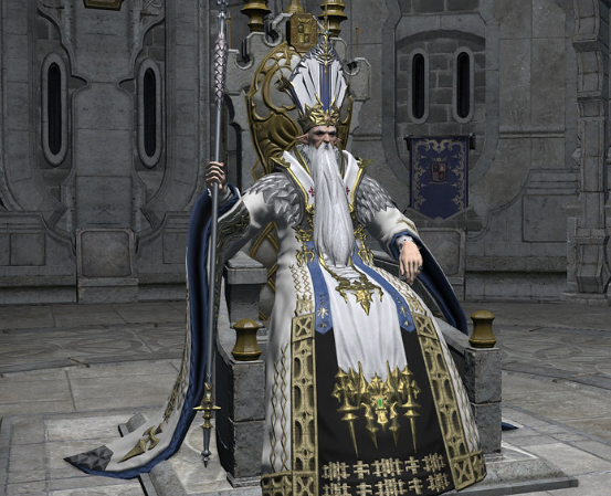 Image Ffxiv Thordan Vii Thronepng Final Fantasy Wiki King Thordan VII