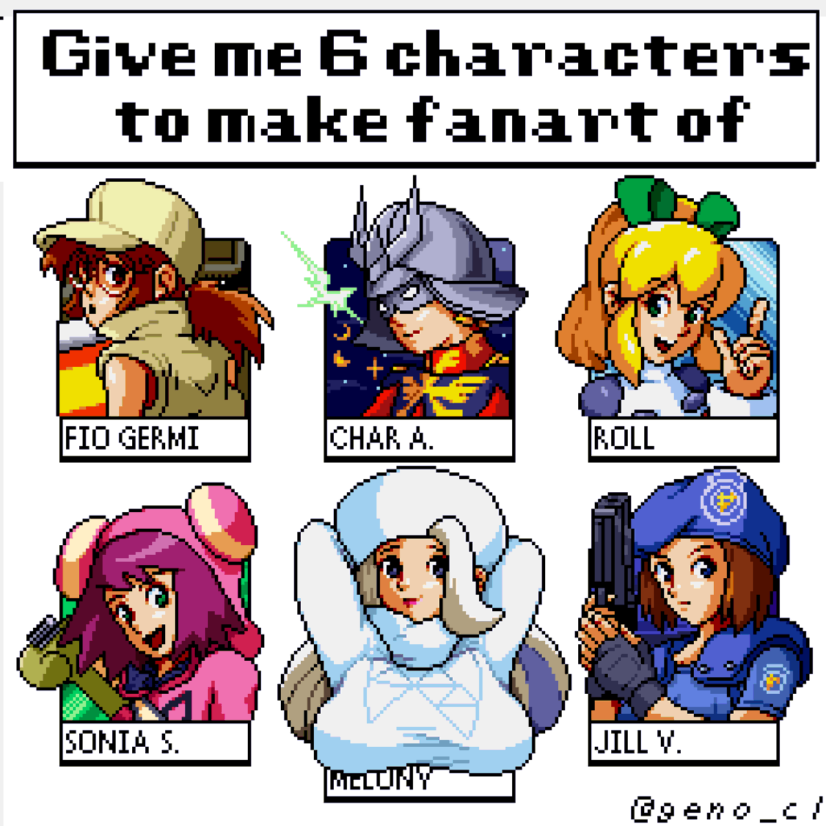 Made some Jill pixelart last night! : r/capcom
