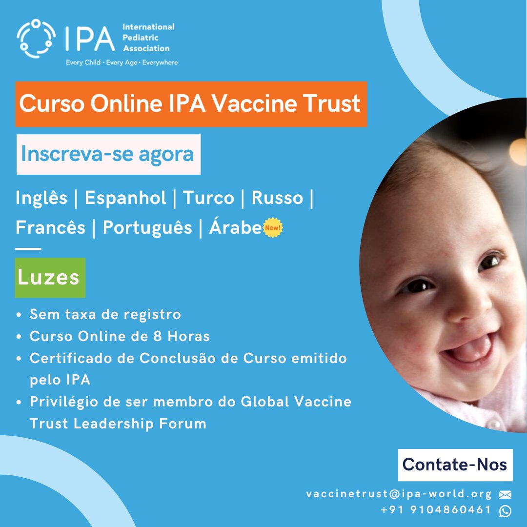 IPA Vaccine Trust Project on Twitter: "Inscreva-se agora para o IPA ...