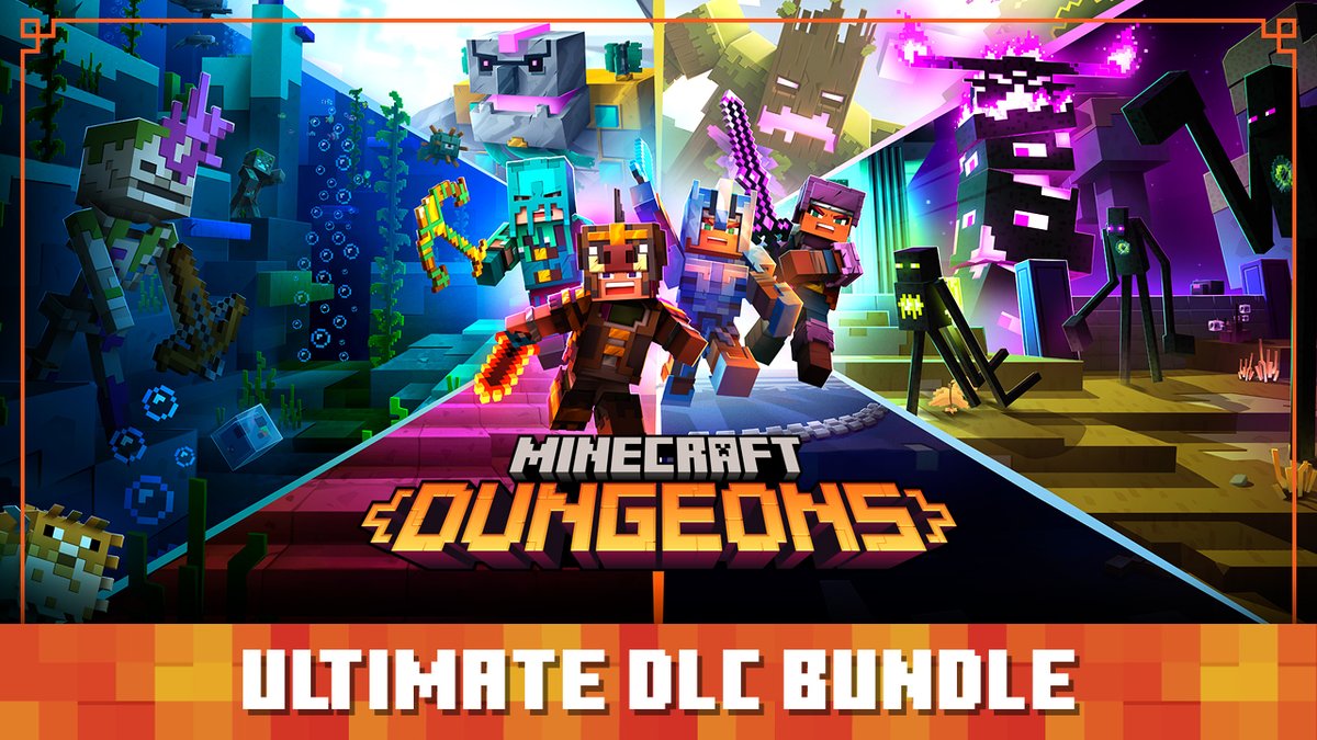 Minecraft Dungeons Ultimate is available now on Xbox Series X|S with 6 ...