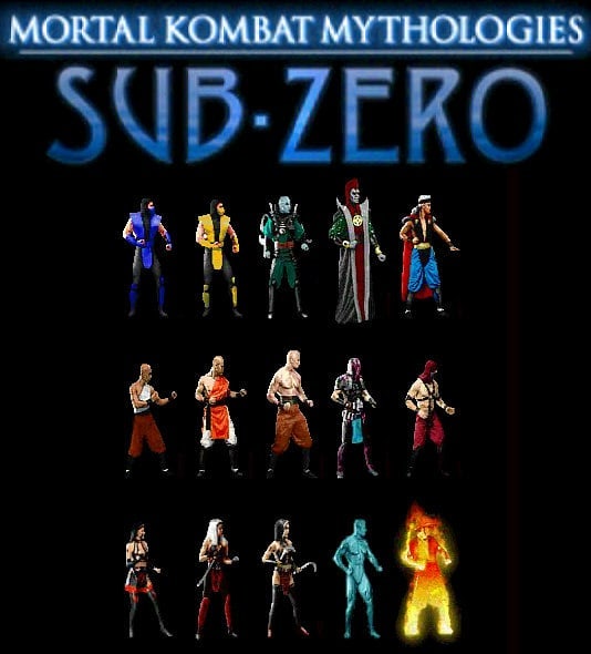 Mortal Kombat Mythologies Sub Zero 7900