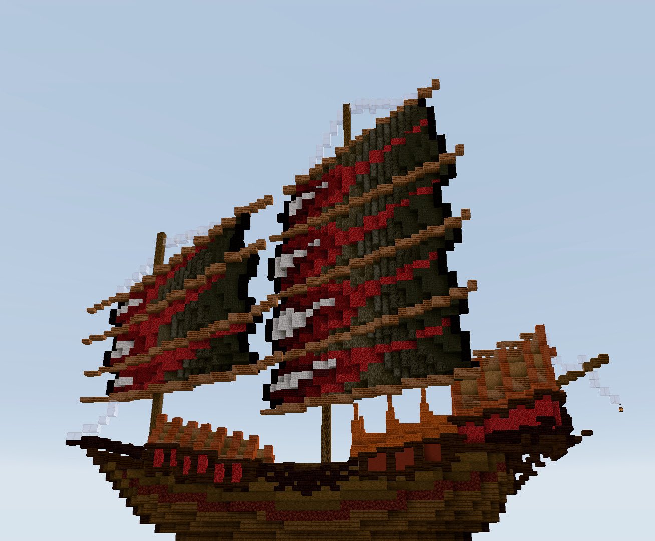 Minecraft Pirate Ship Design