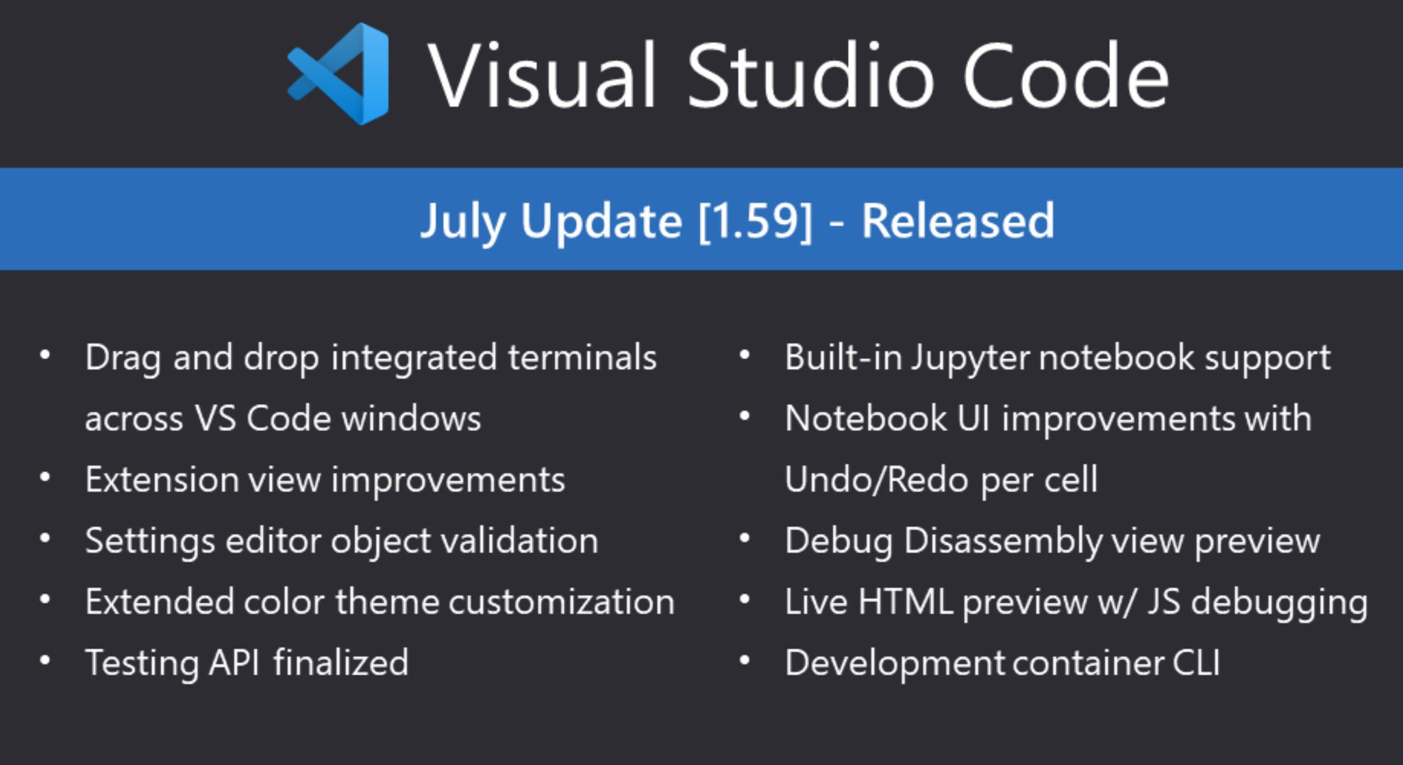 MSPoweruser on Twitter: "Microsoft releases Visual Studio Code v1.59 with Live HTML preview with ...