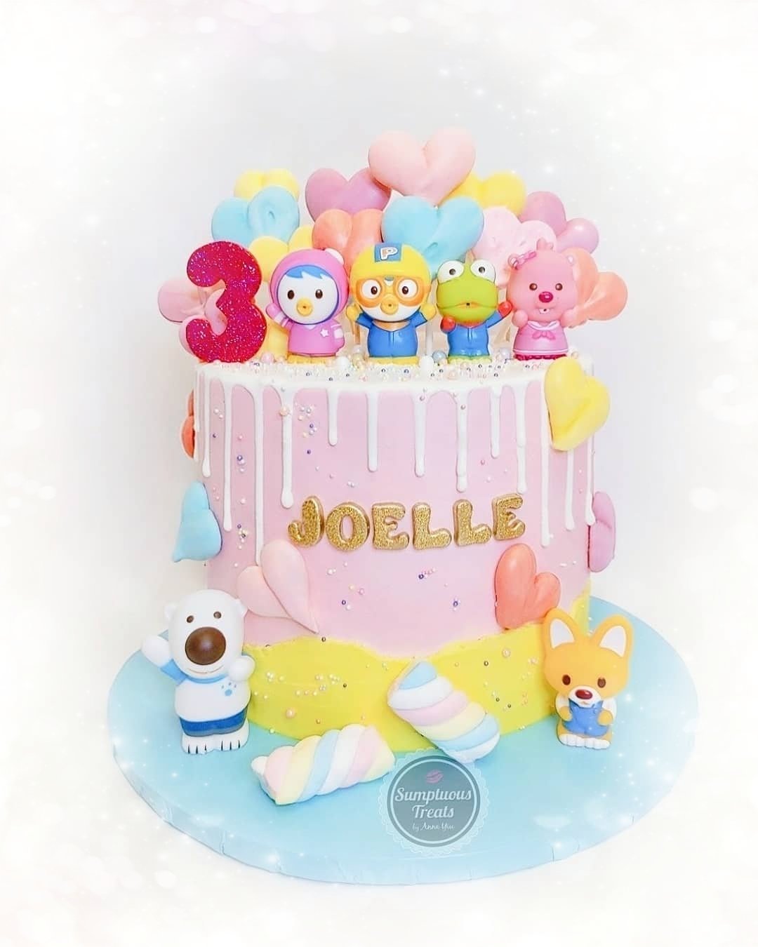 Pororo And Friends Cake Celebrate With Cake!: Pororo And Friends Two
