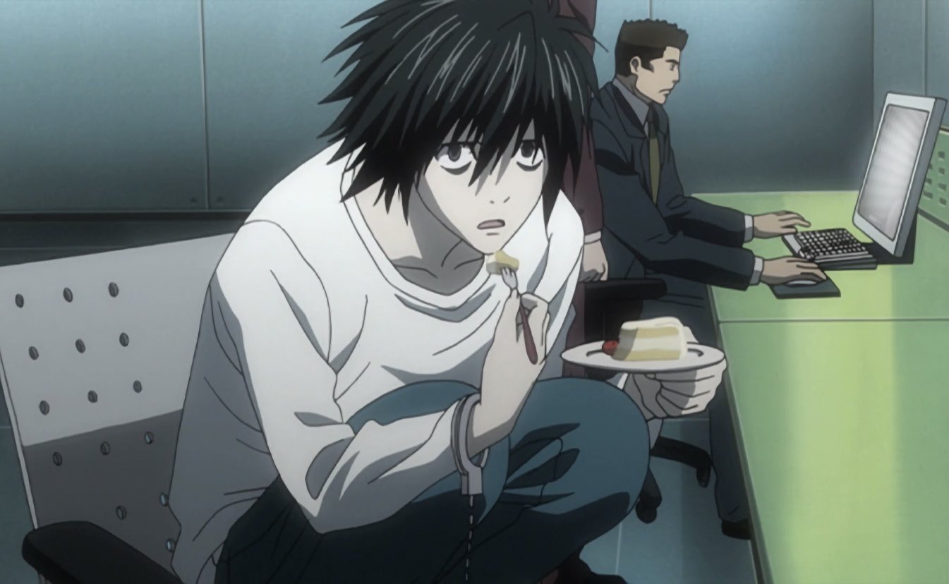 Death Note L Sitting