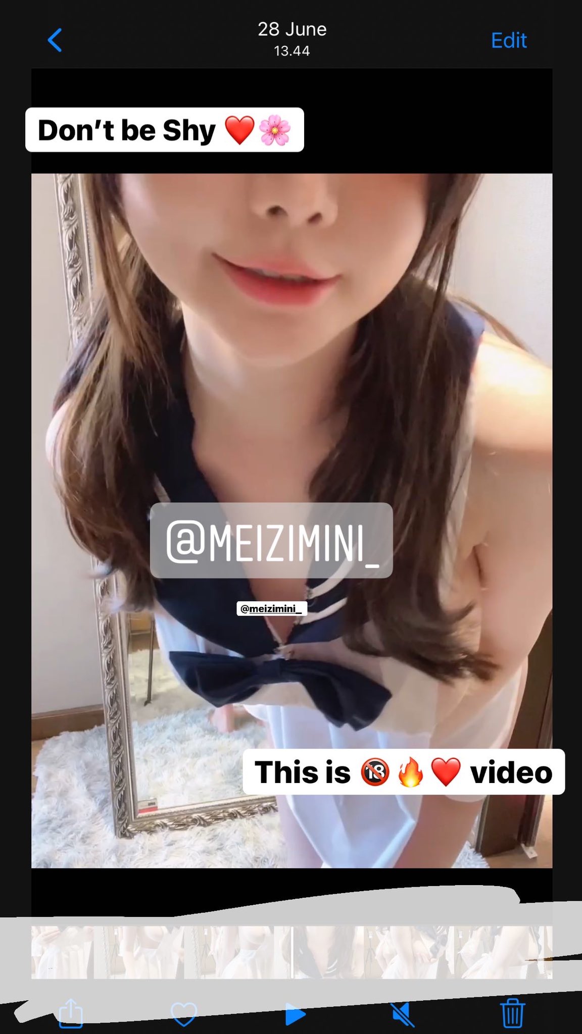 糯美子MiniBabe 🤍 Join Telegram 🔞 on Twitter: "[Repost] My new product SailorSuit is now available ...
