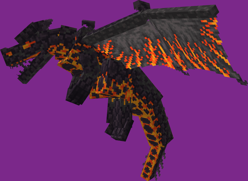 Ender Dragon Model 3D Printable Minecraft Ender Dragon By Mark Ledwold