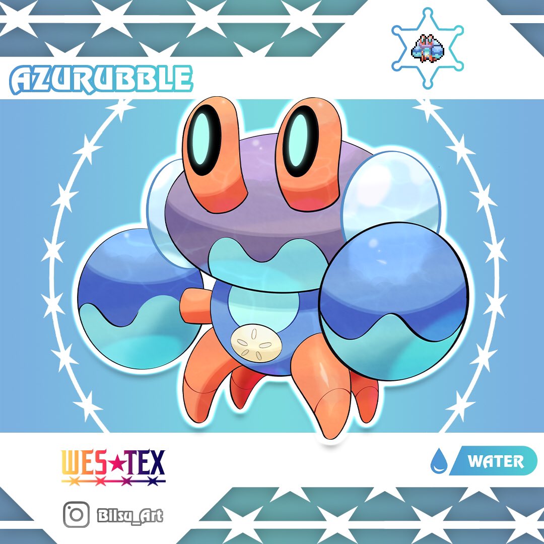 Fakemon Starters Water