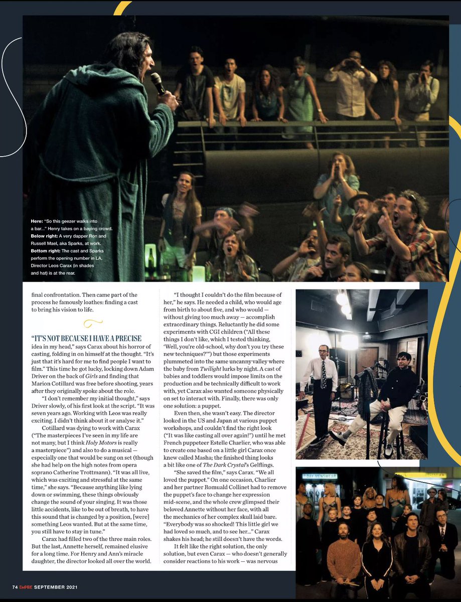 New Adam Driver interview in Empire Magazine's September 2021 issue ...