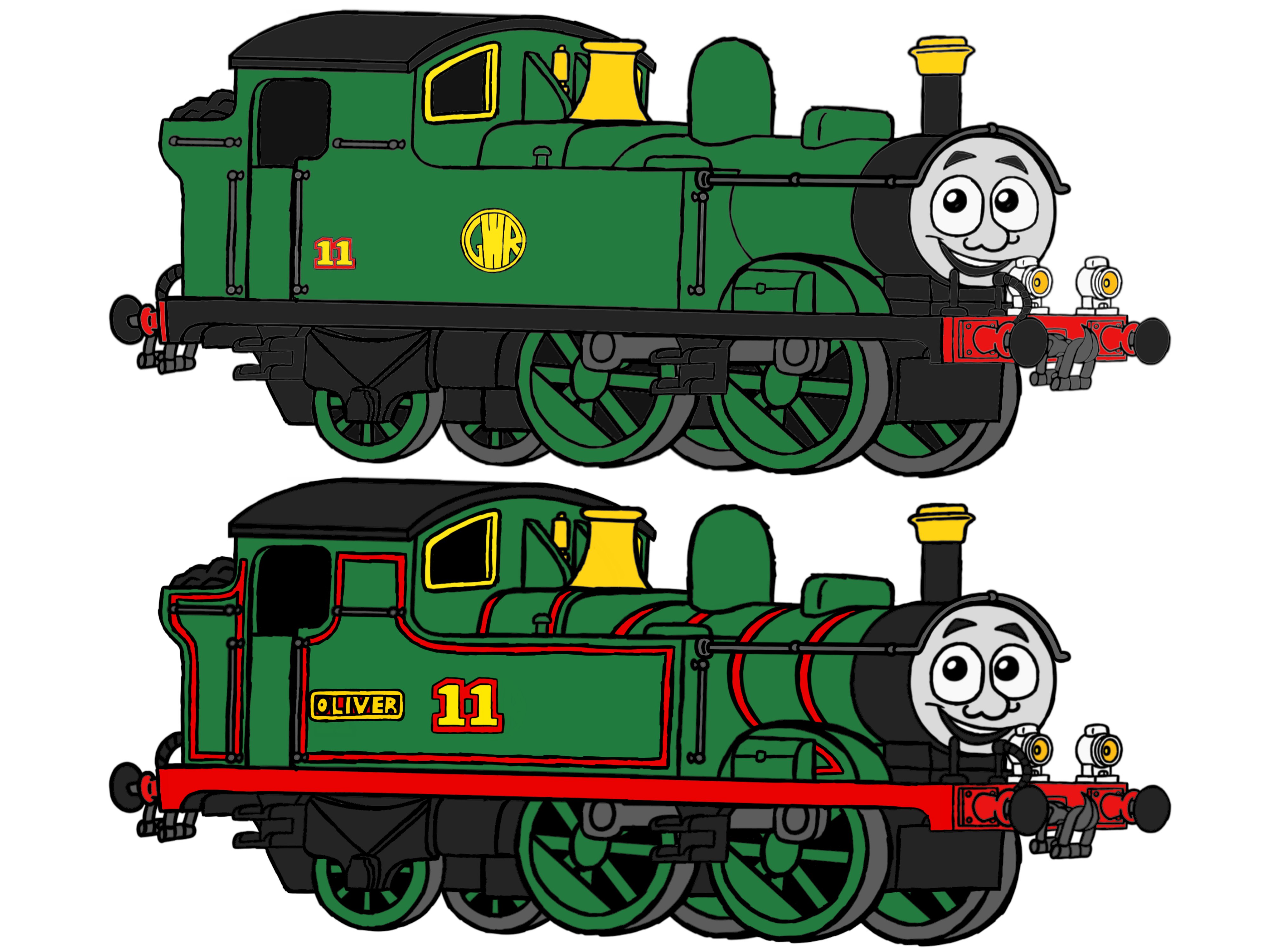 Oliver The Great Western Engine