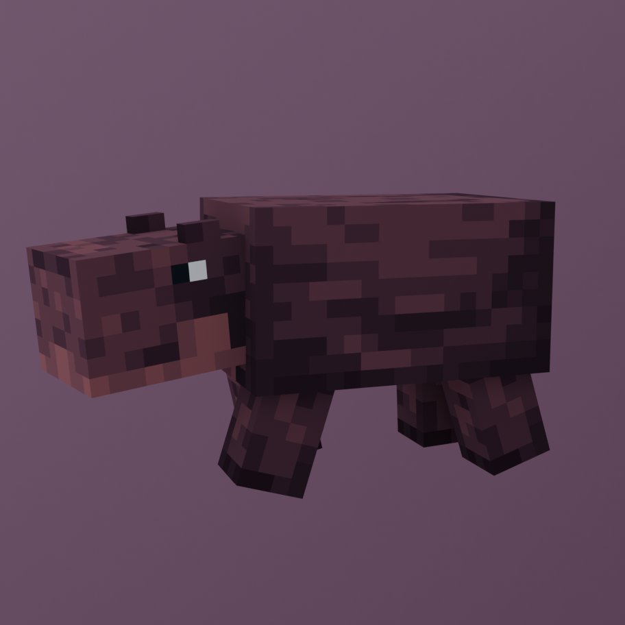 Minecraft Hippo