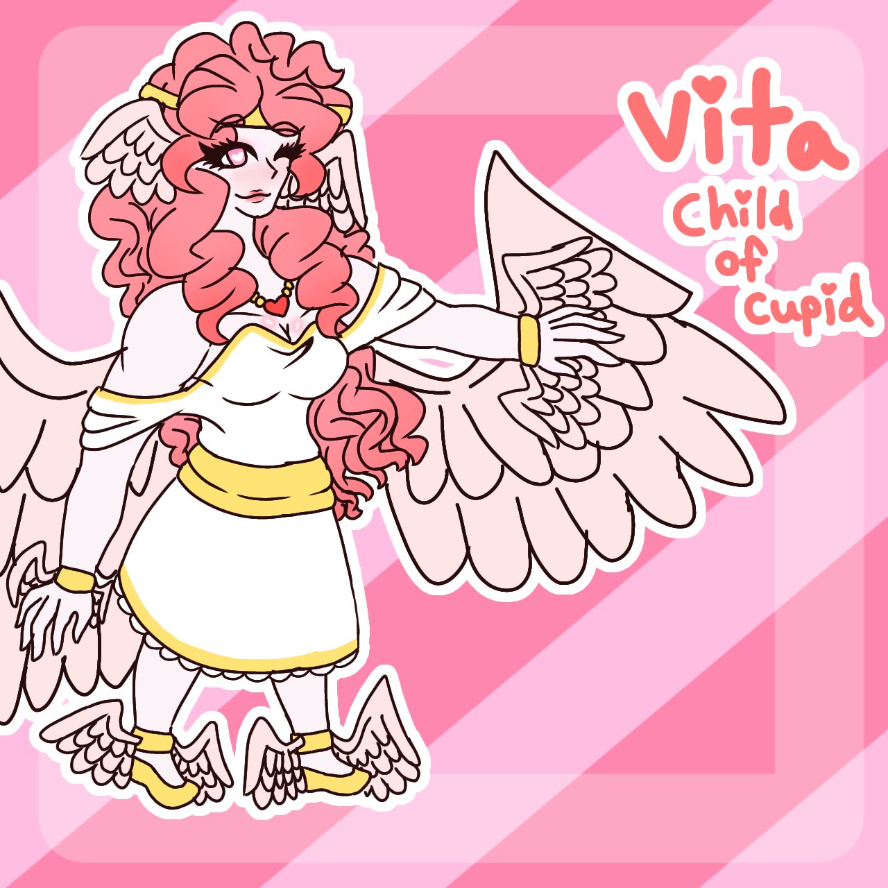 🍀Star/Leaf🍀commissions open! on Twitter: "Meet the Vita the cupid (Roman mythology) "hitting you ...