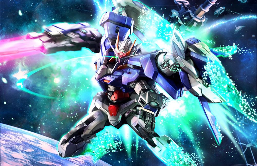 Gundam 00 Quanta Wallpaper Hd