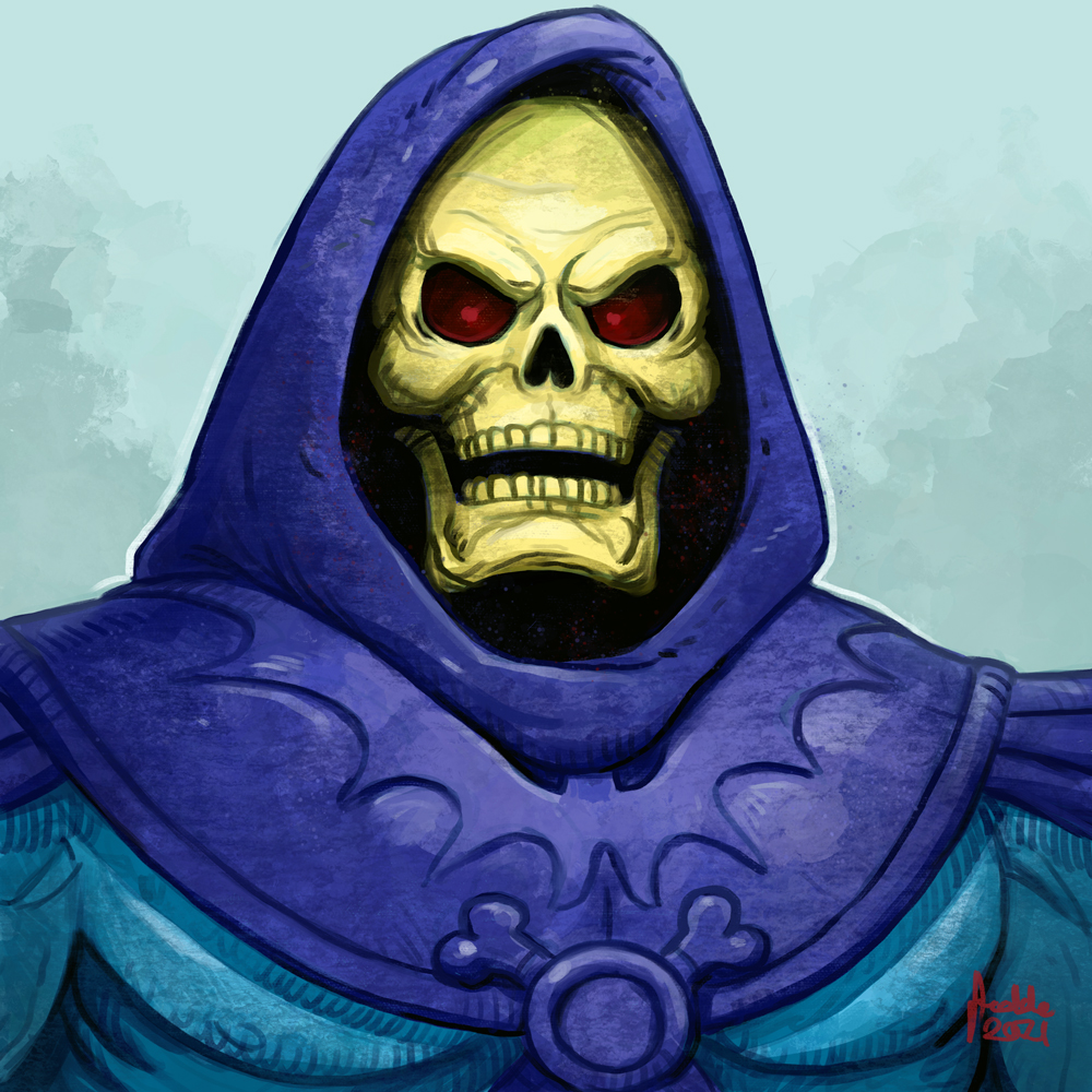 Skeletor Drawing