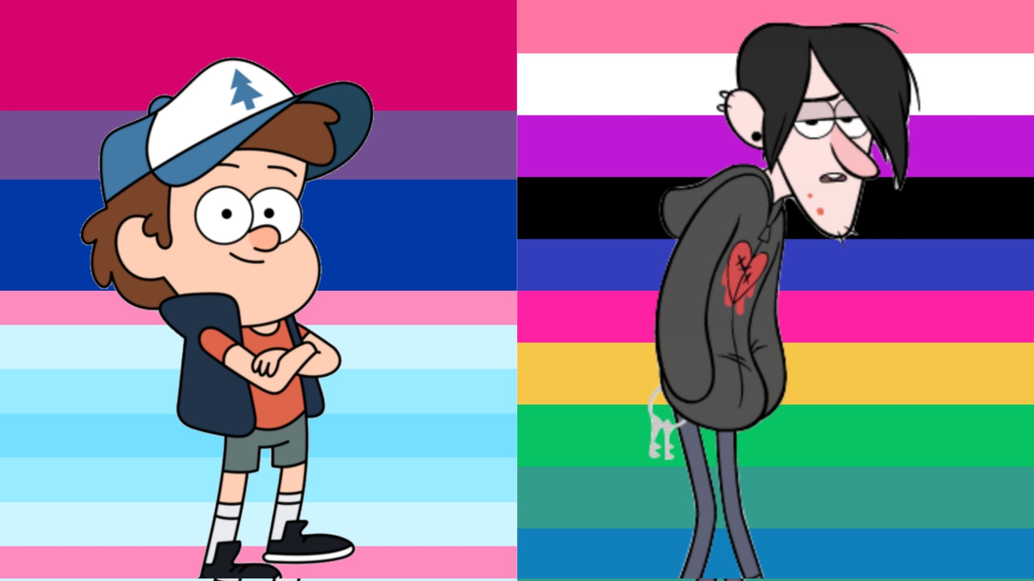 Gravity Falls Robbie And Dipper