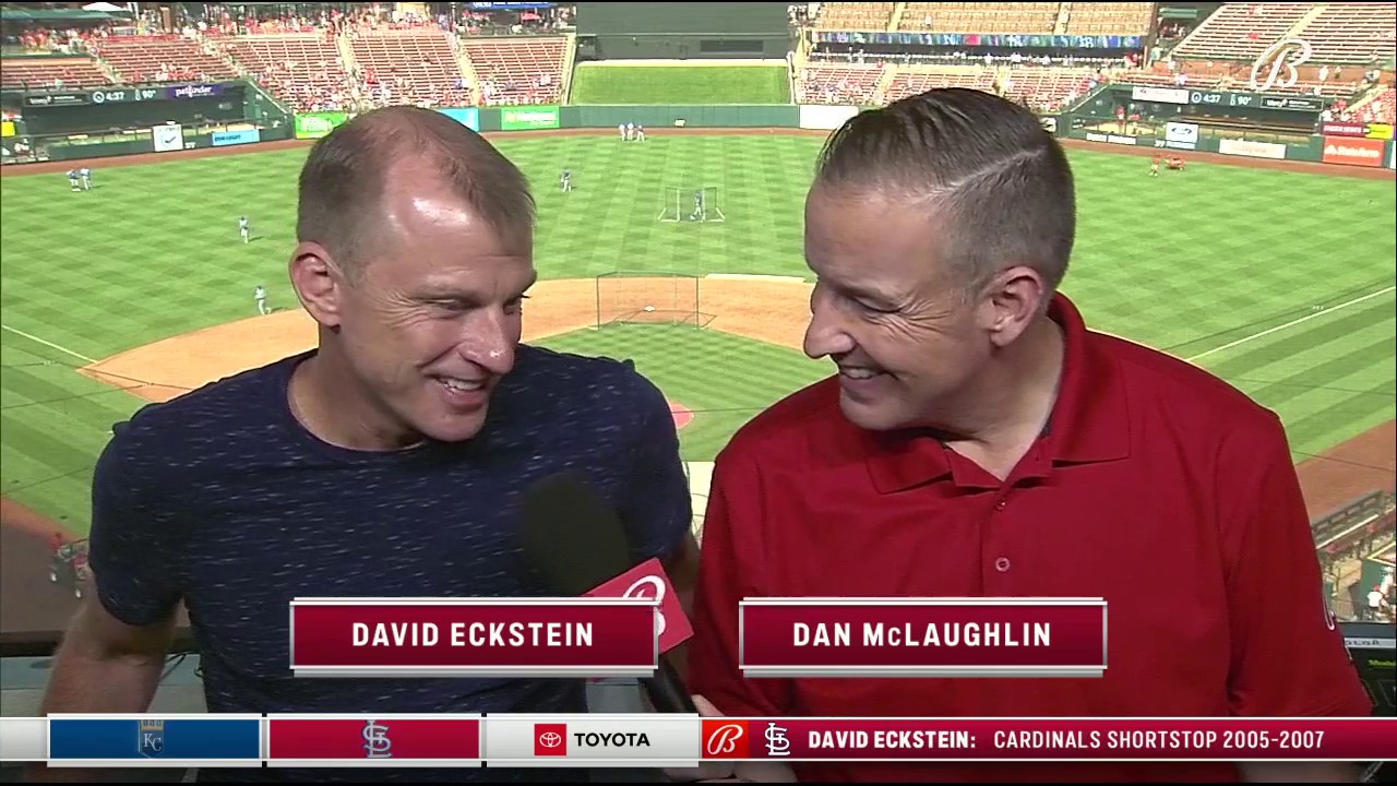 With The Cardinals David Eckstein