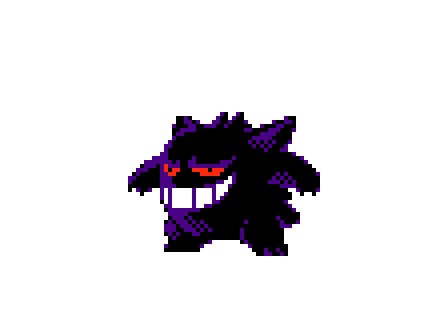 Gengar Sprite Gen 2
